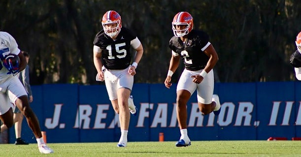 Lagway's limitations magnify Florida Gators backup QB battle entering ...