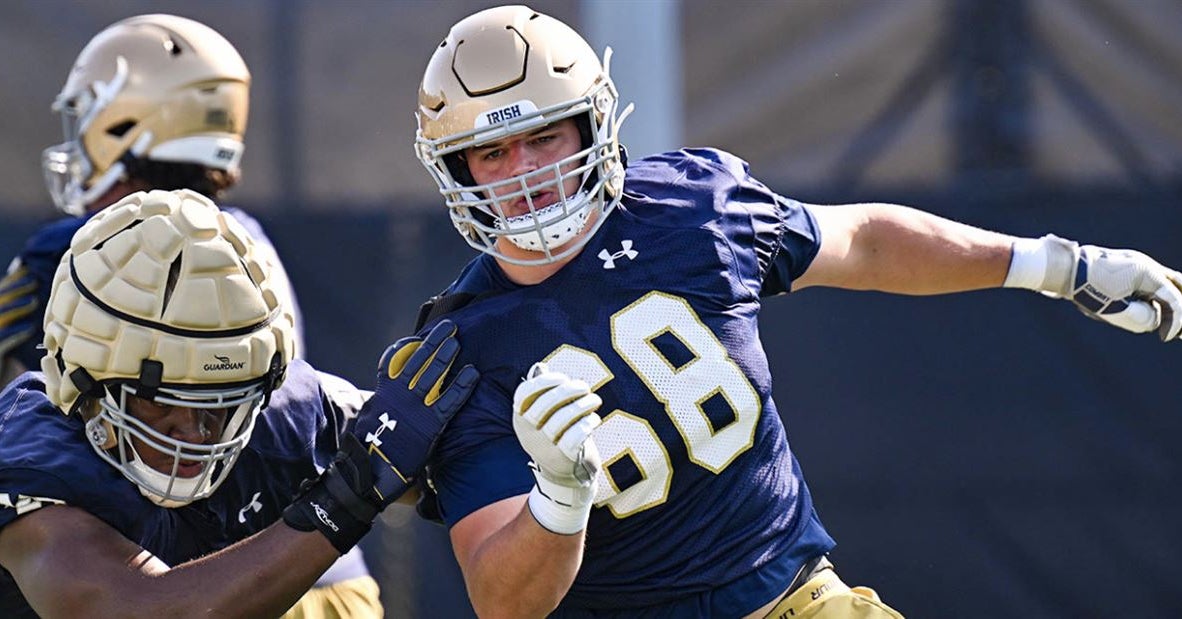 Notre Dame OL Michael Carmody Entering Portal