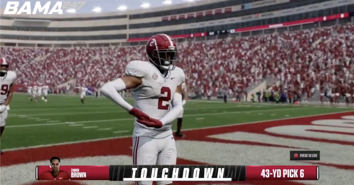 EA College Football 25 Sim: Alabama vs. Wisconsin
