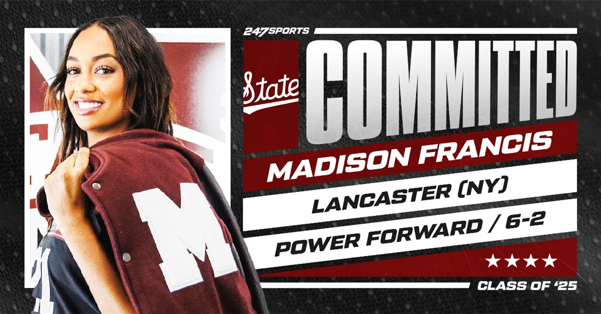 Top 30 forward Madison Francis commits to Mississippi State