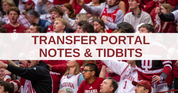 Indiana basketball transfer portal tidbits for April 15, 2025