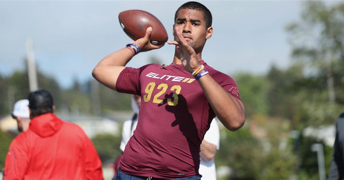 The top-ranked QB prospects in the 2020 class
