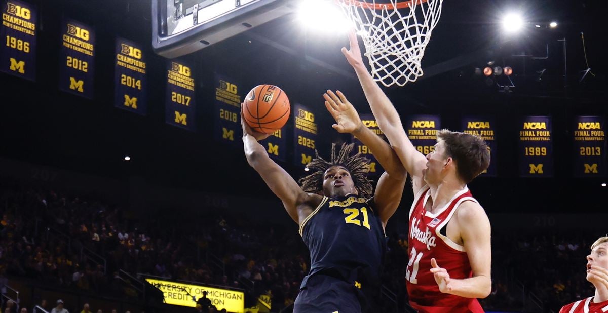 Social media reaction to Nebraska basketball's Top-5 clash with Michigan