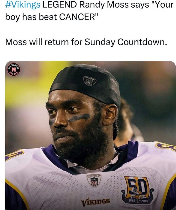 OT : Great Randy Moss update