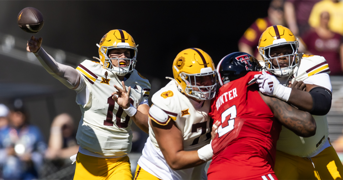 'That's what Sam Leavitt does': QB's late-game heroics lead ASU to ...