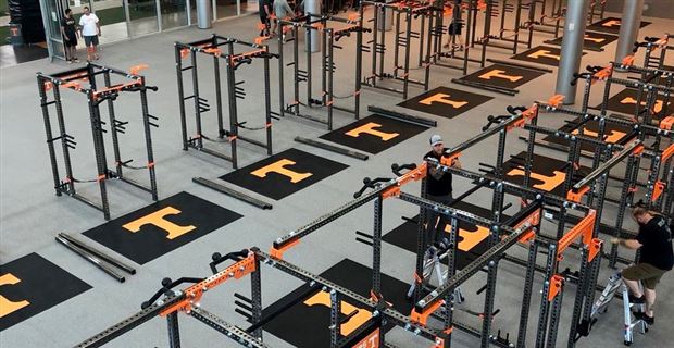 LOOK: Tennessee completes makeover of weight room