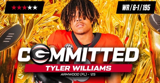 Sunshine State WR Tyler Williams commits to Georgia over Miami
