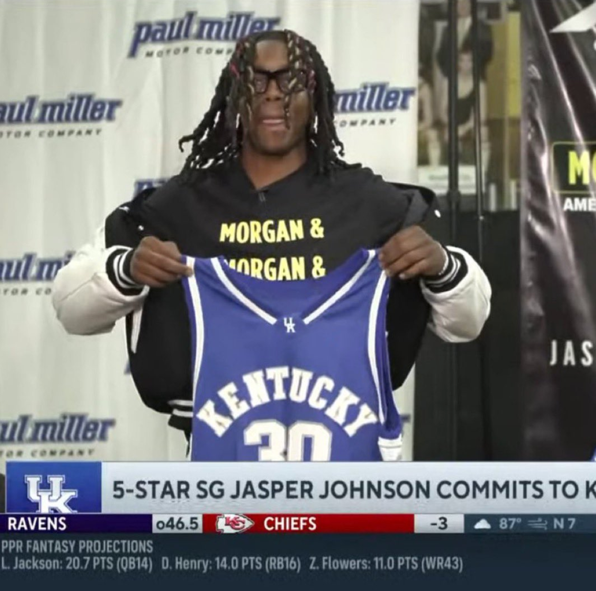 5-star Jasper Johnson picks Kentucky