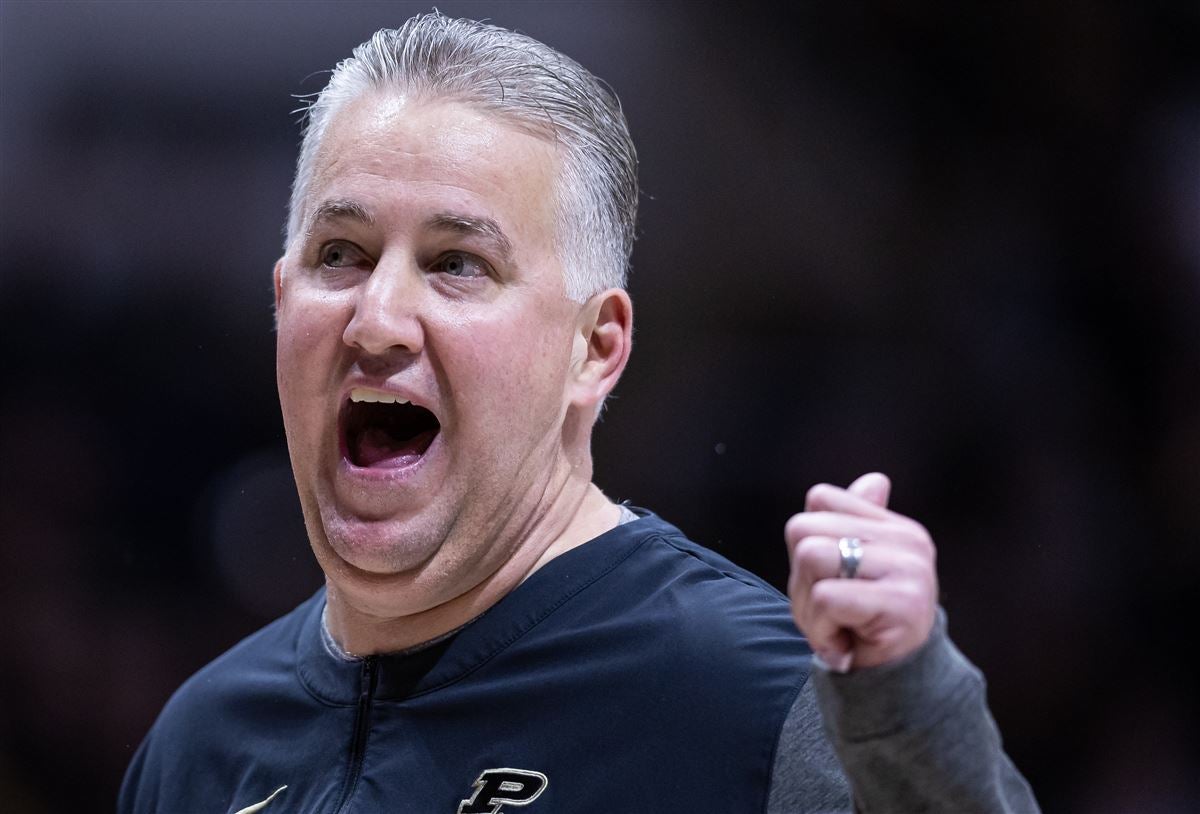 Purdue basketball coach Matt Painter 'proud' as win at Wisconsin ...