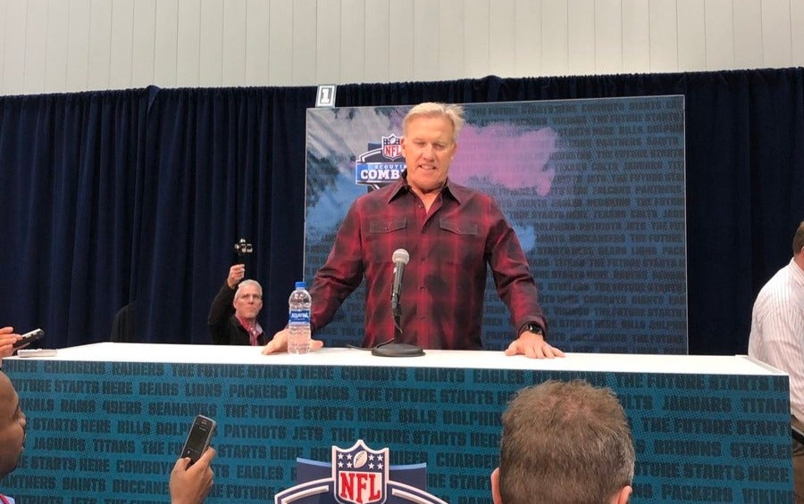 John Elway believes 2019 QB draft class has 'some good players'