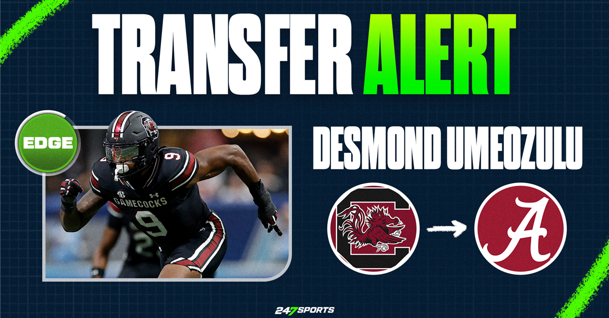 Former South Carolina EDGE Desmond Umeozulu commits to transfer to ...
