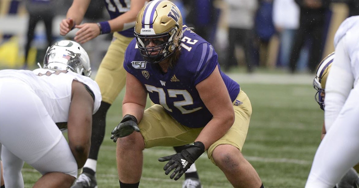 NFL Combine 2020: UW Offensive Tackle Trey Adams has measured in