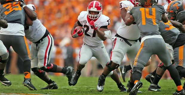 WATCH: Nick Chubb's best runs at UGA