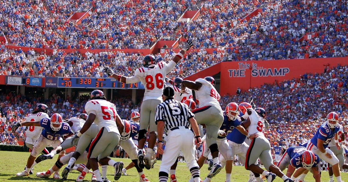 Flashback Friday | Ole Miss' massive 2008 road upset of Florida ...
