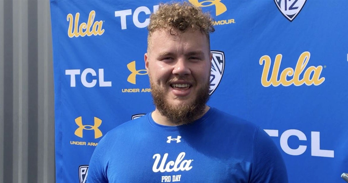 VIDEO: Andre James Talks NFL Draft Preparation at UCLA Pro Day