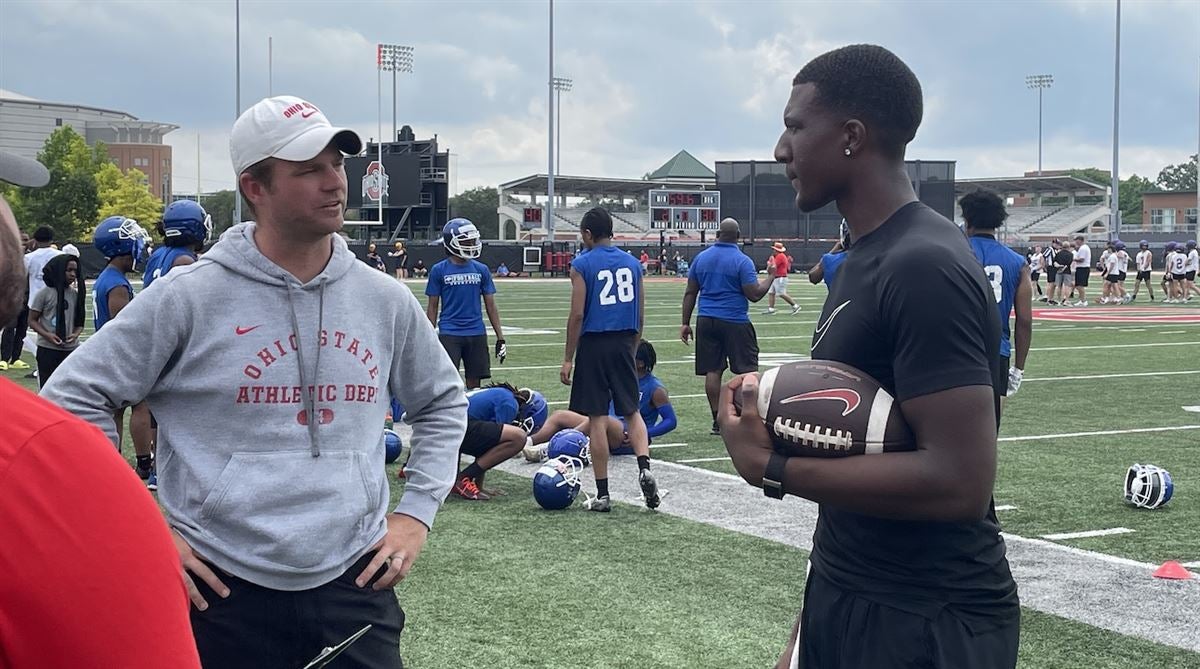 2028 QB Wonderful Monds IV enjoys Ohio State's camp: 'It's been a great ...