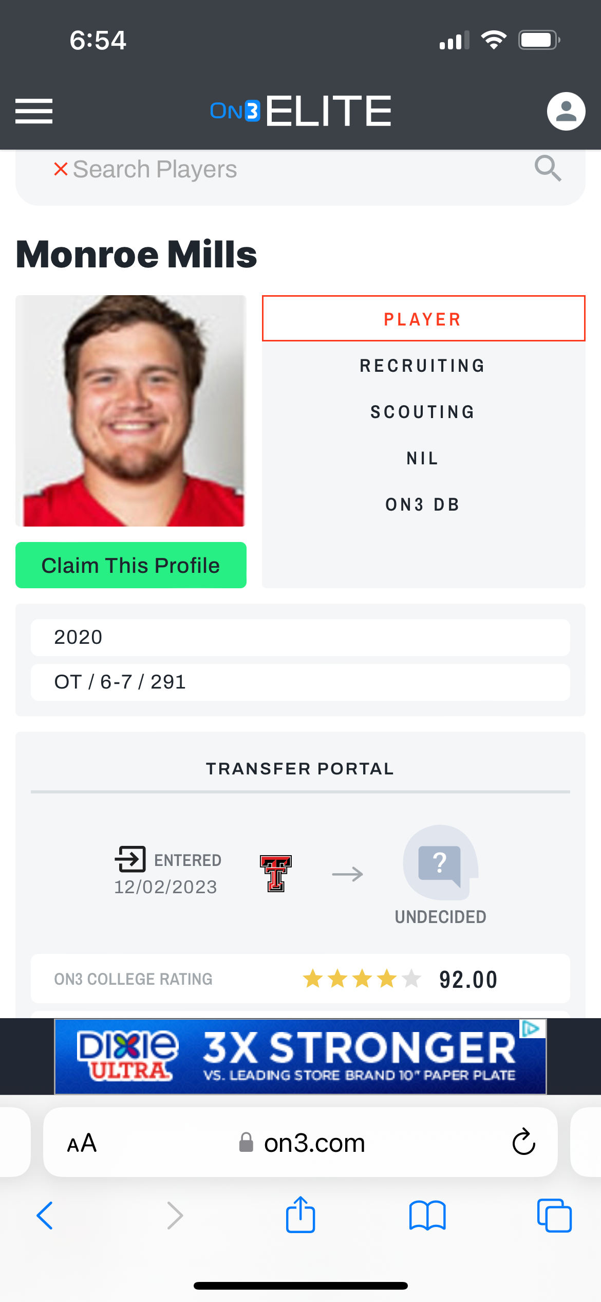 Monroe Mills Visiting Tomorrow