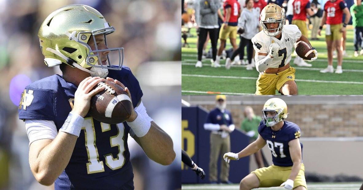 Marcus Freeman talks Notre Dame QB Riley Leonard’s potential ...