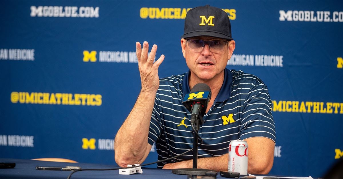Jim Harbaugh Compares Michigan Resiliency To Field Corn Amid Ncaa Sign