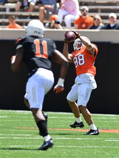 Landon Wolf Was Your Orange-Black Game Big Play of the Day Guy