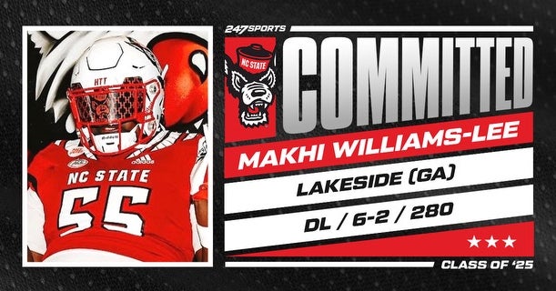 BREAKING: Highly-touted Ga. DL Makhi Williams-Lee commits to NC State