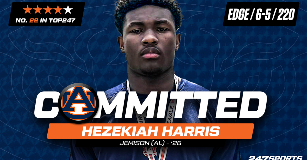 Big Cat Commitment: Hezekiah Harris joins Auburn's 2026 class