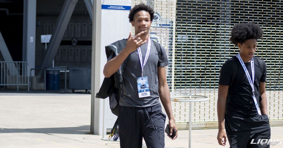 Top in-state EDGE target Wydeek Collier returns to Happy Valley for ...