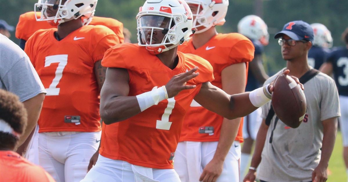 Projected Illinois football depth chart