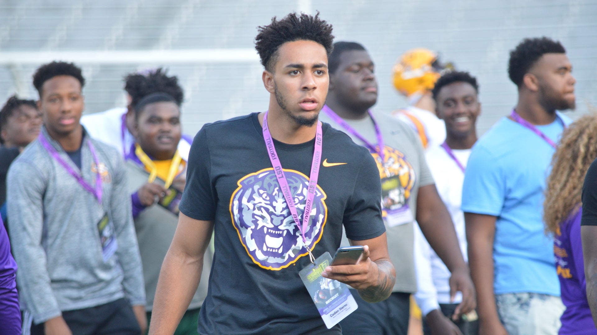 Photo Gallery: Recruits at LSU Spring Game