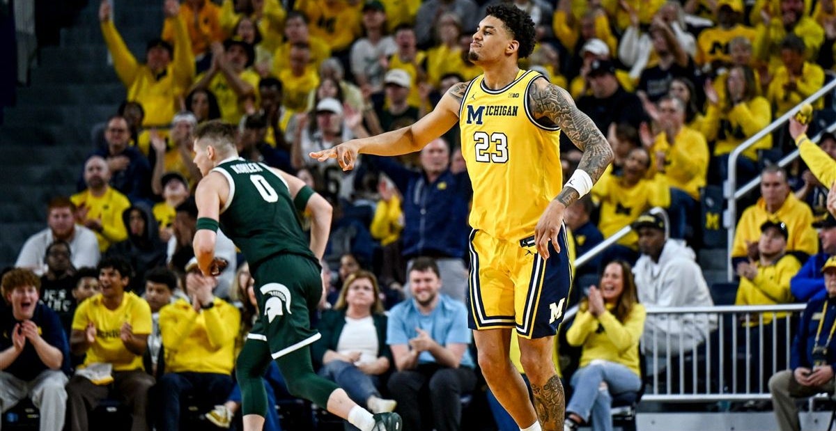 Michigan finishes stronger again to sweep season series vs. Michigan State