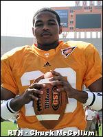 Inky Johnson, Tennessee, Athlete