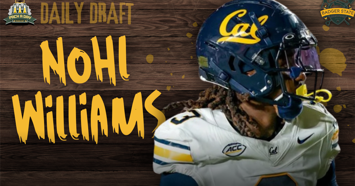 Packers Draft Primer - Nohl Williams - CB - California