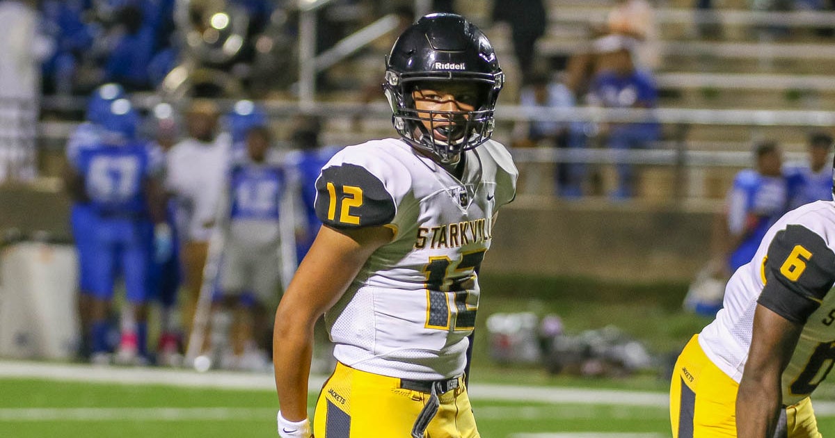 Starkville 2024 quarterback Trey Petty takes in Ole Miss visit