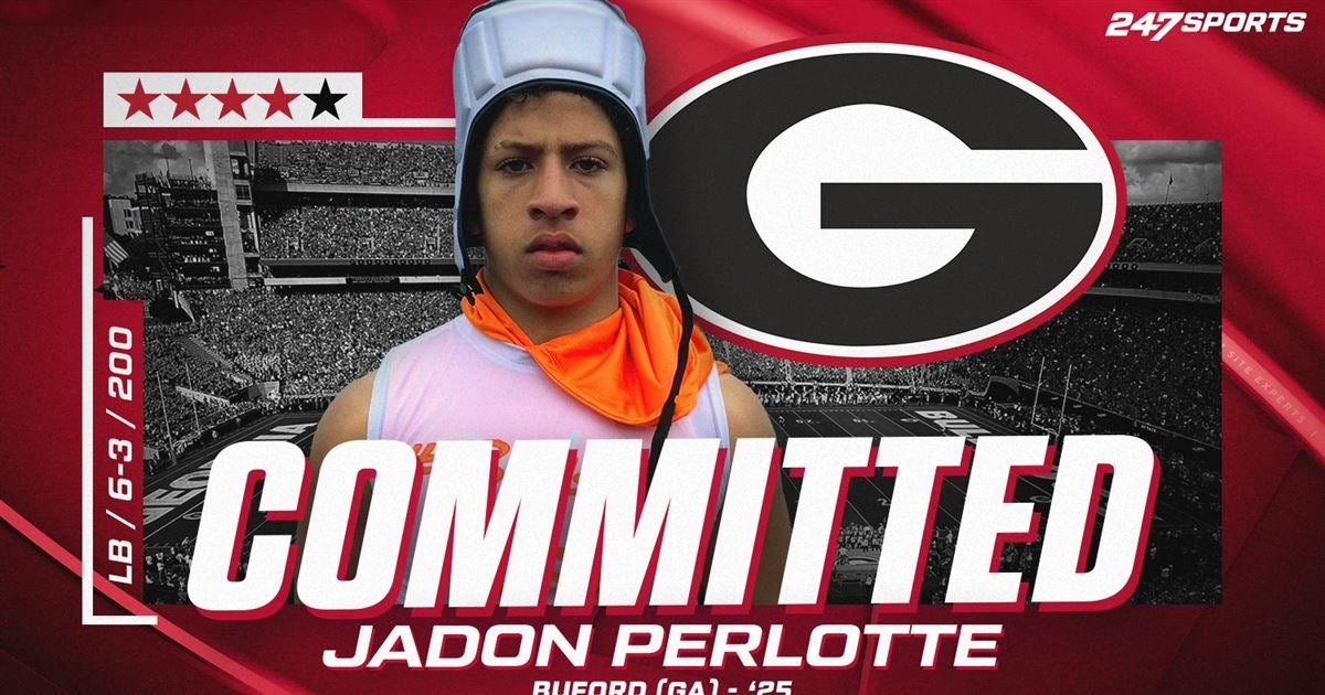Top247 2025 LB Jadon Perlotte announces commitment to Georgia Top247 2025 LB Jadon Perlotte announces commitment to Georgia