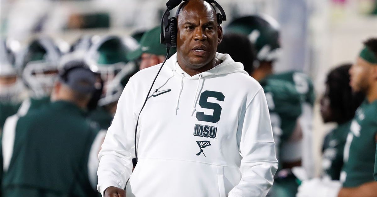 Michigan State head coach Mel Tucker responds to LSU rumors