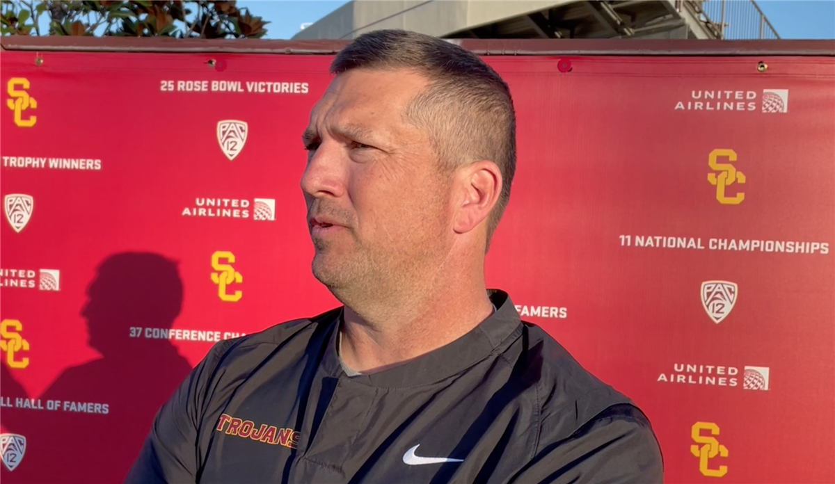 New USC OL coach Henson talks culture building, returning veterans ...