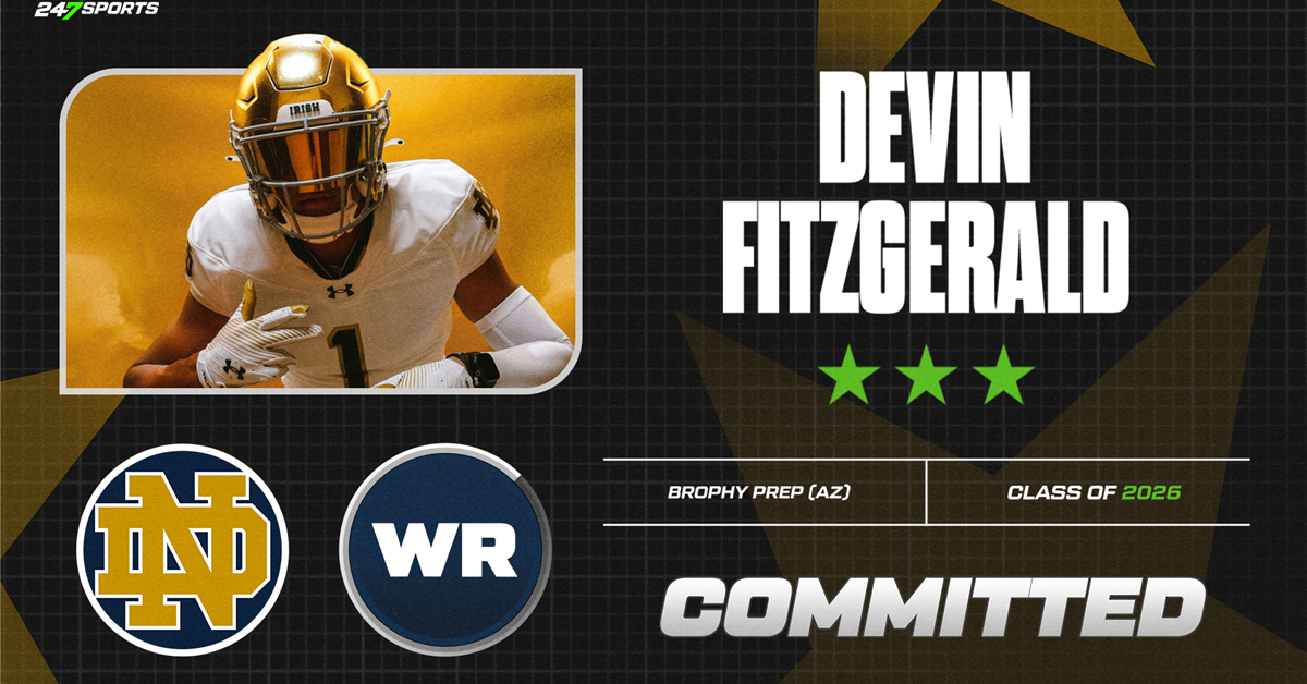 BREAKING: Devin Fitzgerald Commits to Notre Dame