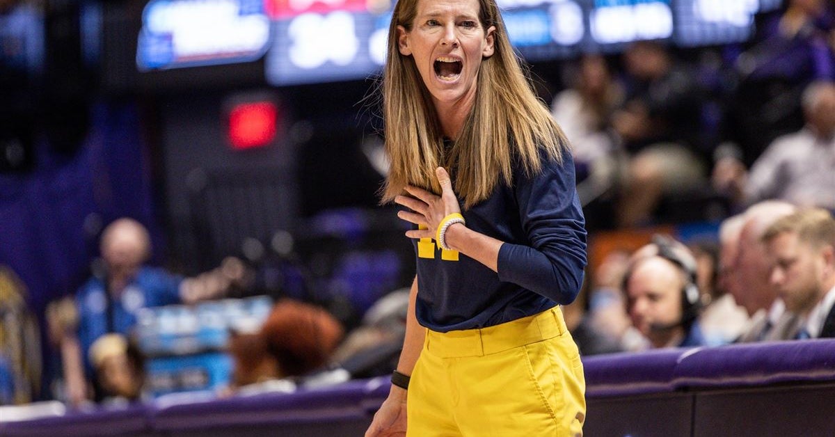Michigan coach Kim Barnes Arico previews clash vs. LSU, Kim Mulkey in ...