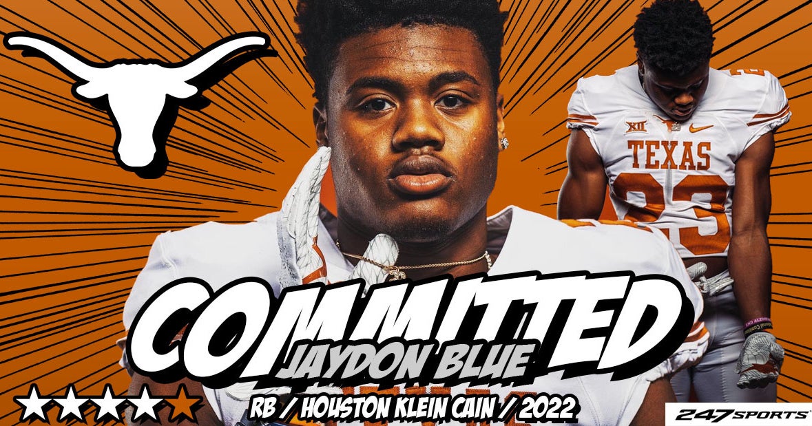Texas lands commitment from elite 2022 running back Jaydon Blue