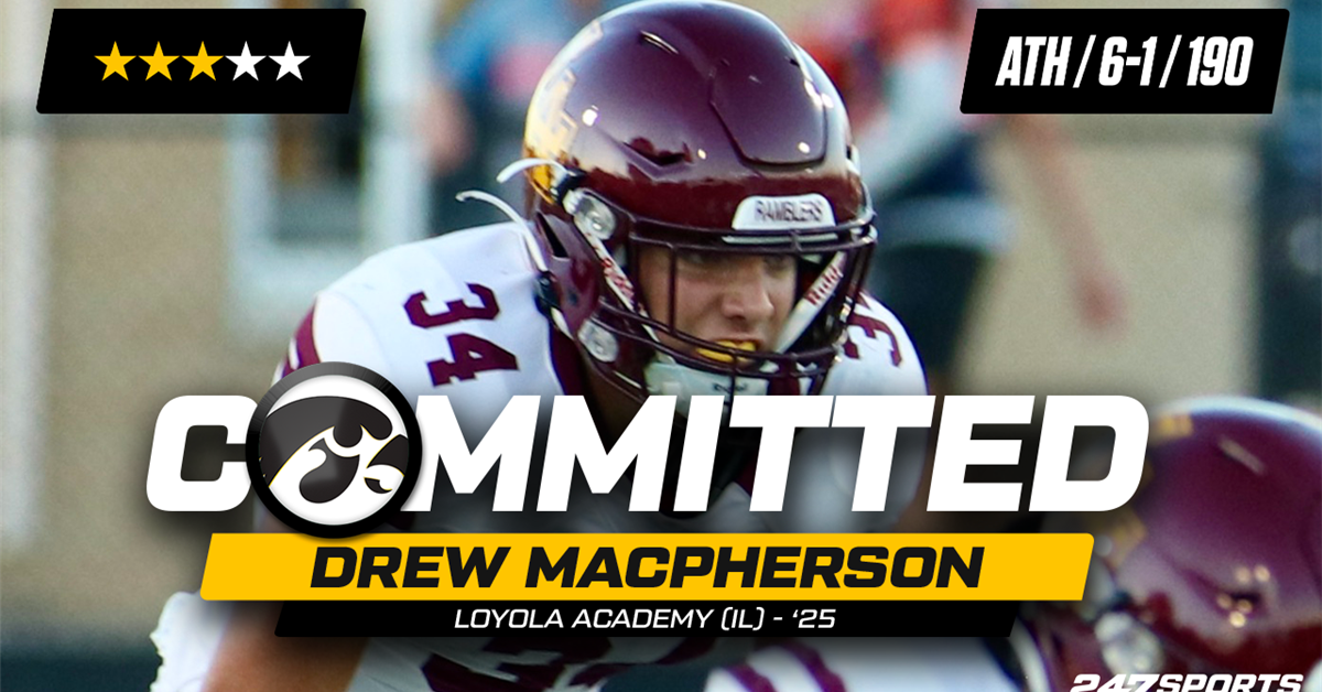 S/ATH Drew MacPherson commits to Iowa, says program embodies grit