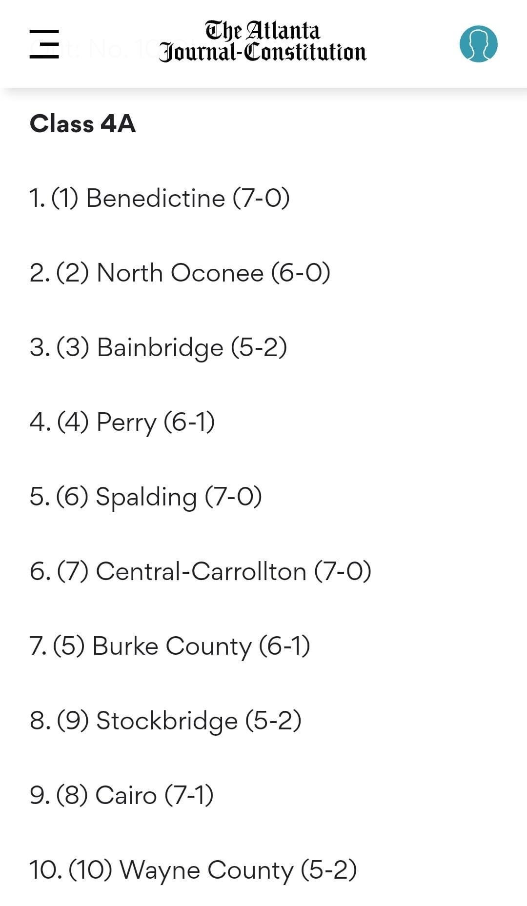 4A Ranking!