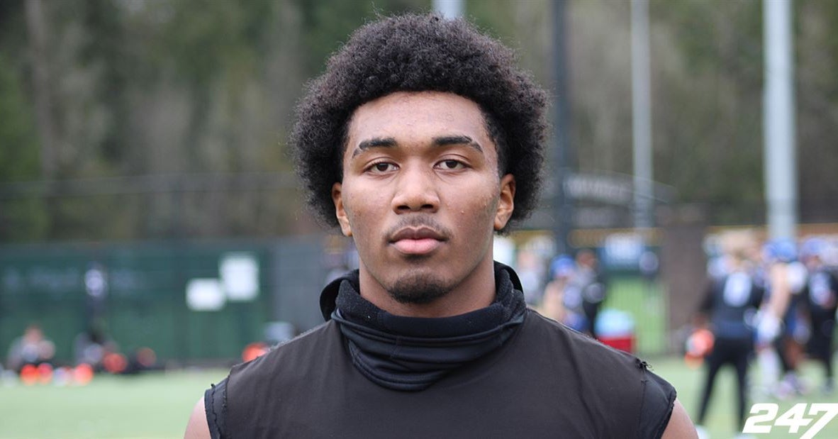 Top100 2025 LB Zaydrius Rainey-Sale taking a step back