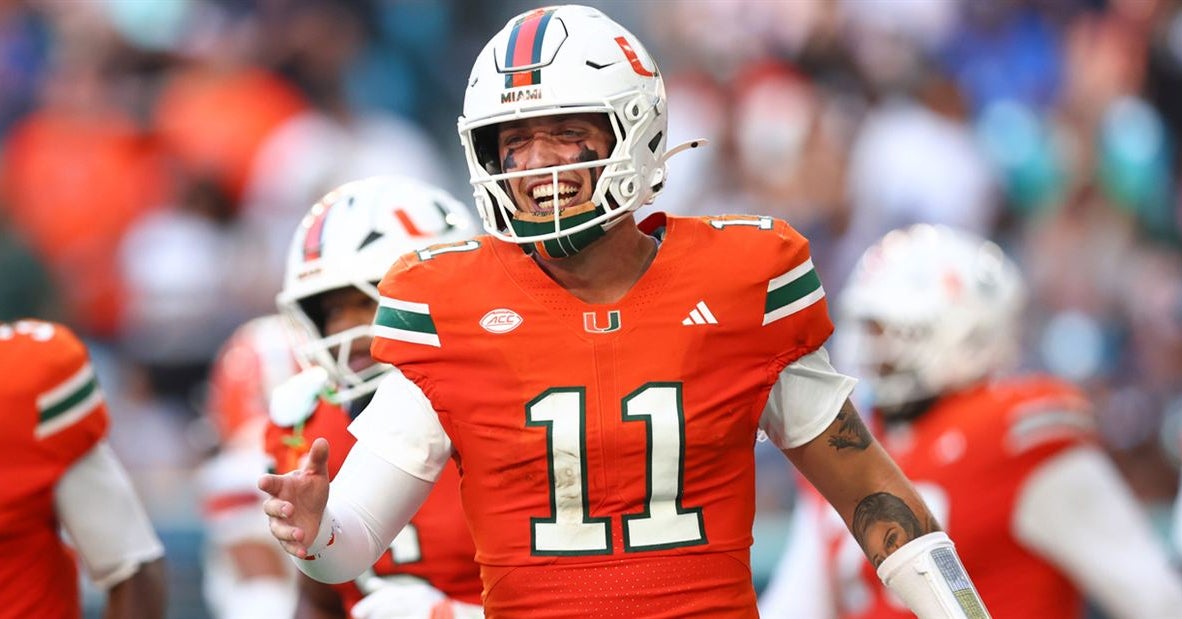 The Eye Test Chronicles: Miami QB Carson Beck is playing his best ...