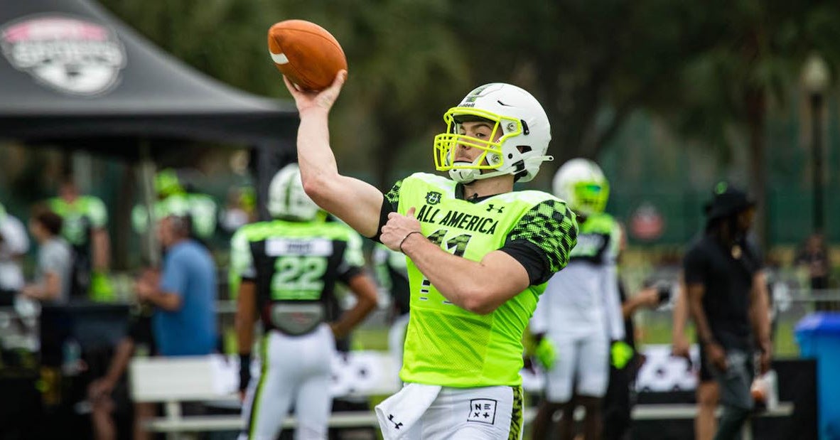 Breaking down the QBs after Day 2 of the Under Armour Game practice
