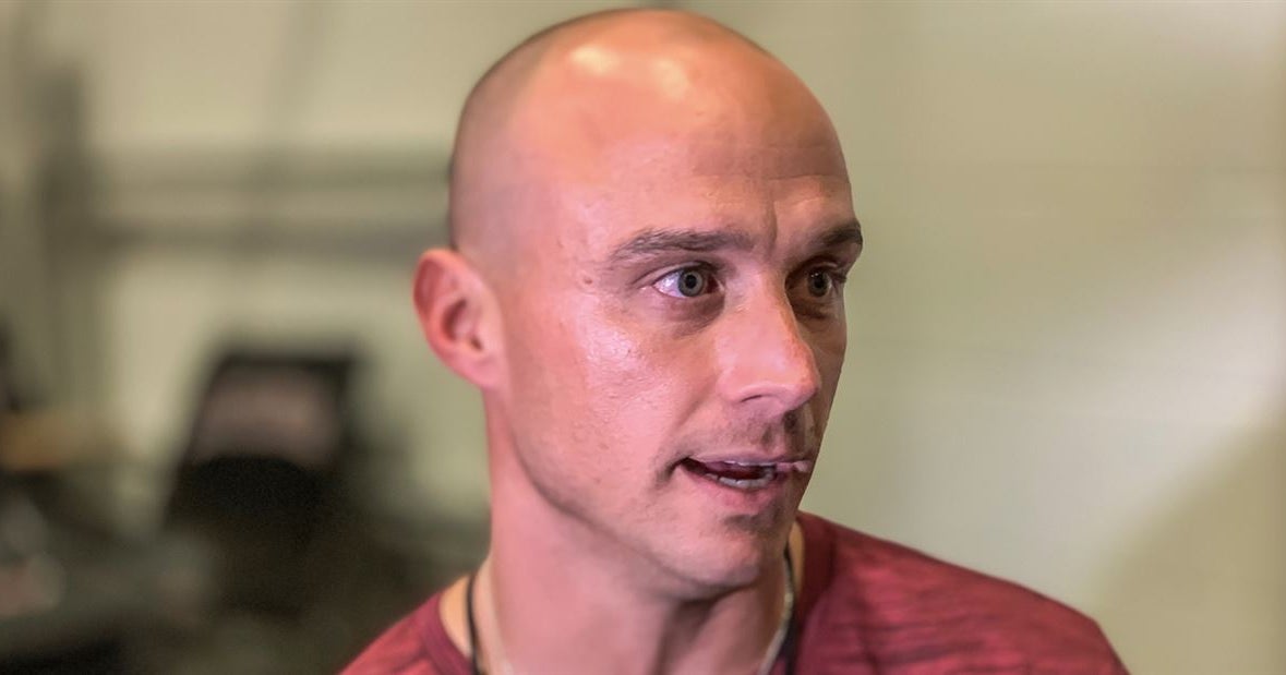 Stepp gets emotional about returning home to coach at Carolina