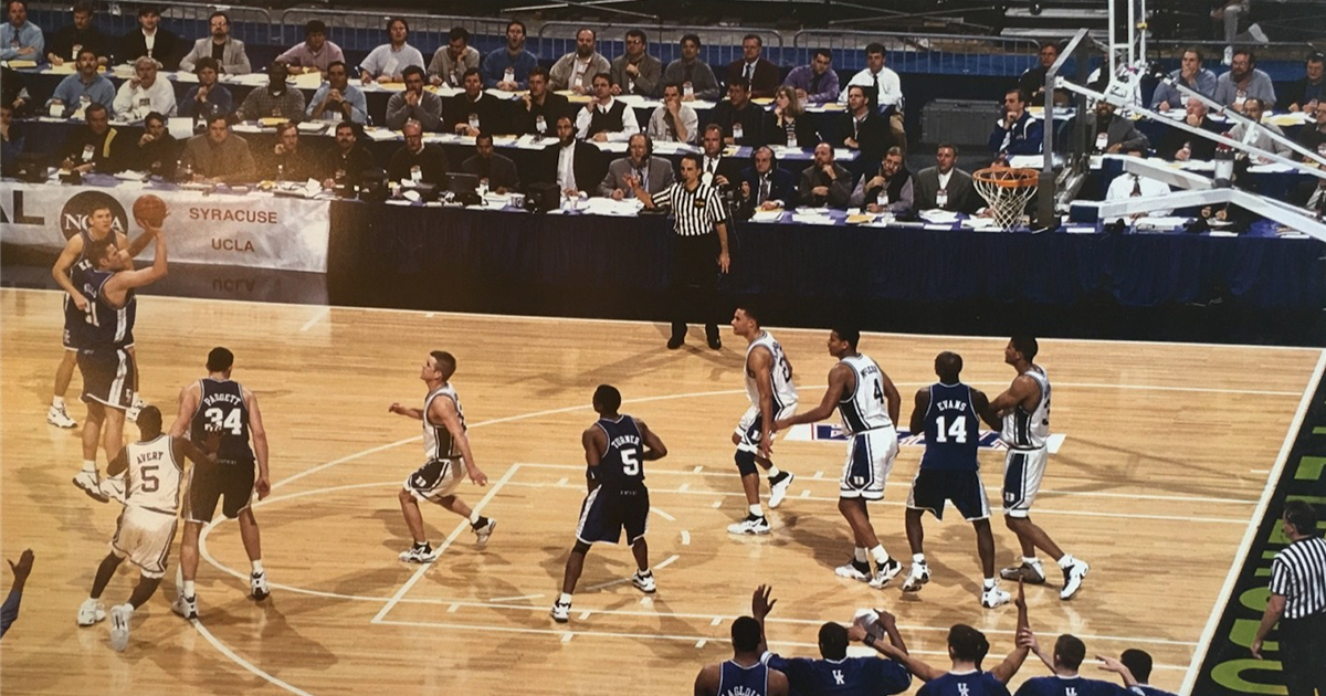 Watch: Cameron Mills relives his one shining moment with family