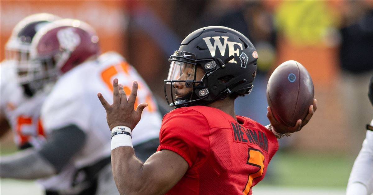 Jamie Newman opens up on return to action in Senior Bowl practices