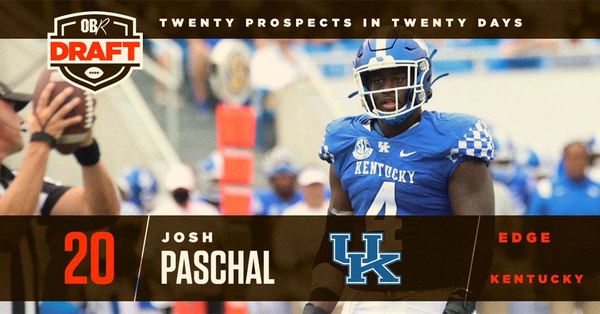 20 Prospects in 20 Days: EDGE Josh Paschal, Kentucky
