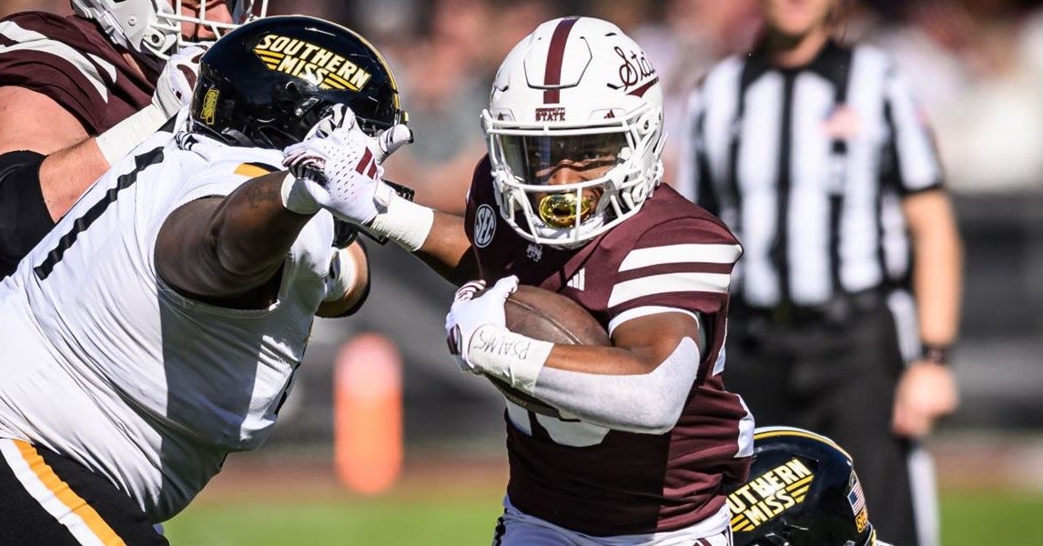 Mississippi State football's Jeff Lebby updates RB Seth Davis' status ...