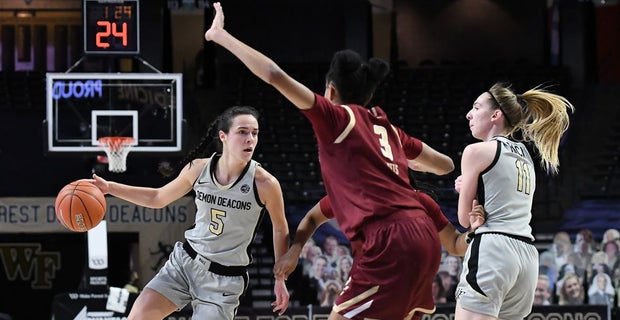 Wake Forest Women's Basketball defeats Boston College 68-48